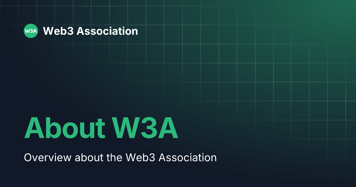 About W3A | Web3 Association